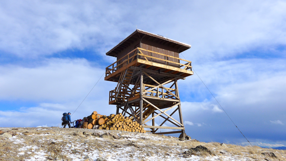 Granite Butte Lookout on the CDT – Big Sky Walker